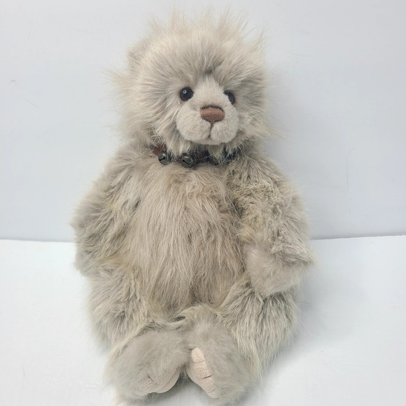 Charlie Bears | Toys | Charlie Bears Eugene 5 Gray Bear Jointed Stuffed ...